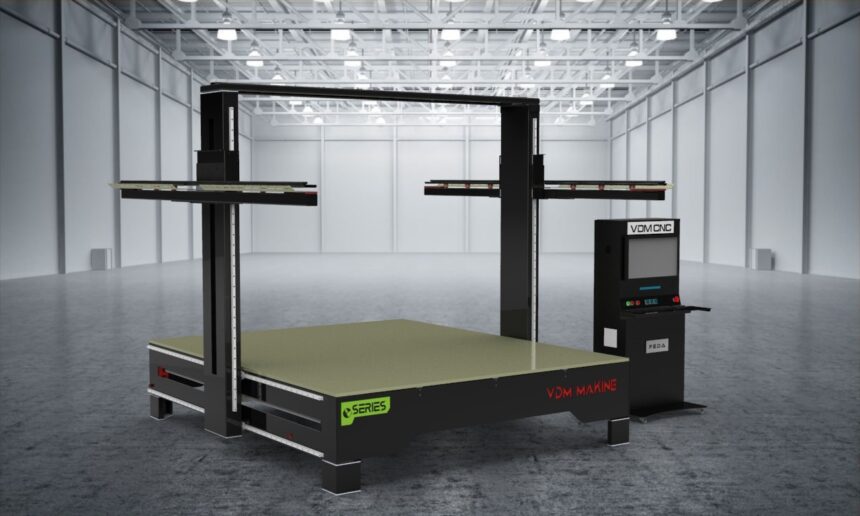 EPS XPS CNC Cutting Machine - VDM Machine CNC Automation System