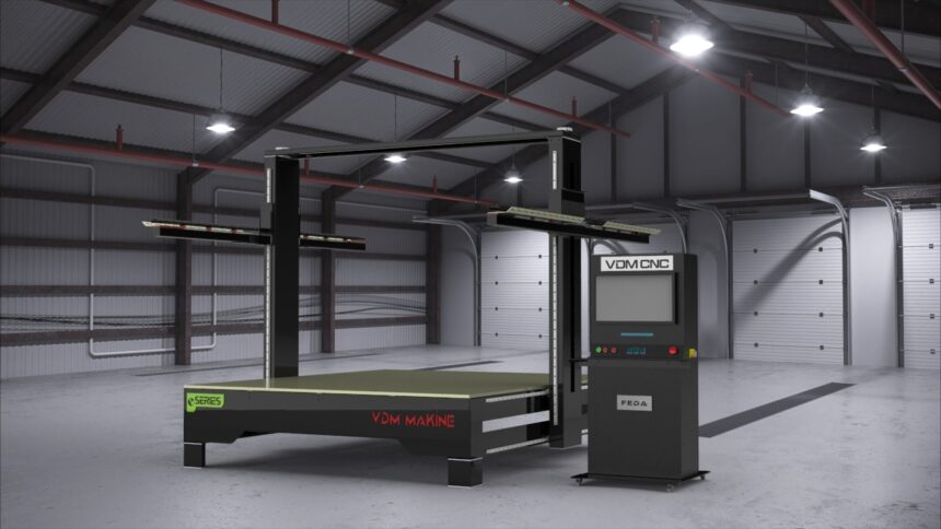EPS XPS CNC Cutting Machine - VDM Machine CNC Automation System